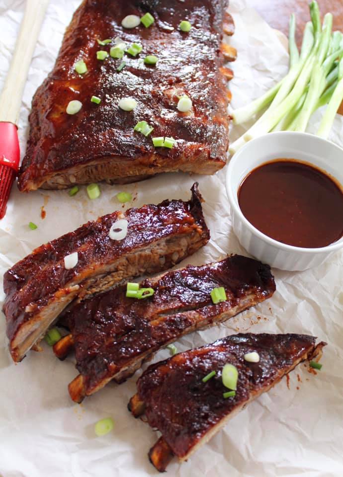 sticky oven barbecue ribs – Maral in the Kitchen