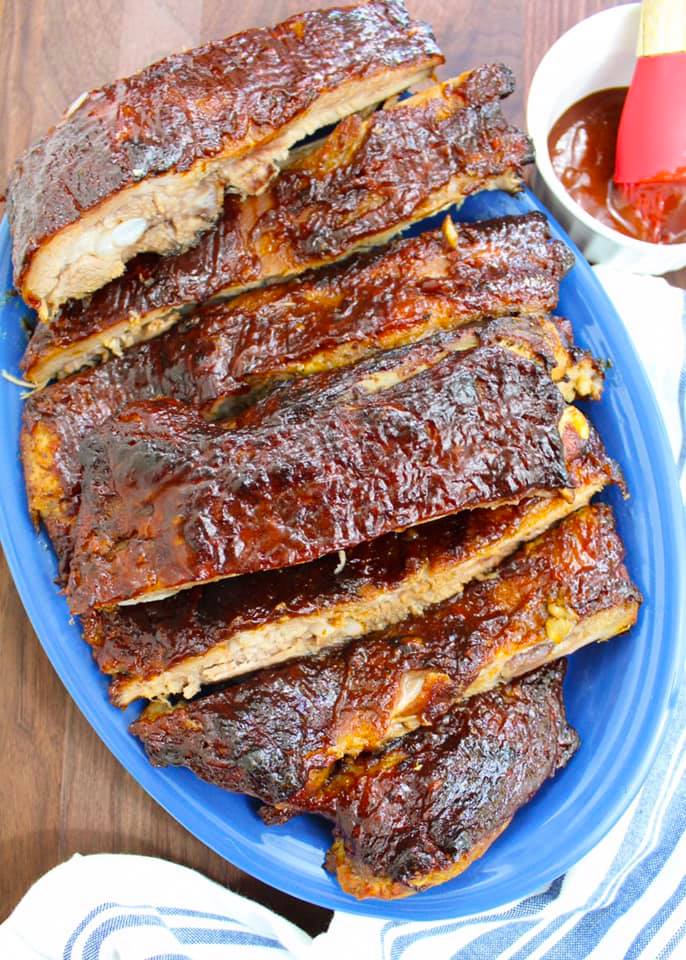 OVEN BAKED BARBECUE PORK RIBS – Maral in the Kitchen