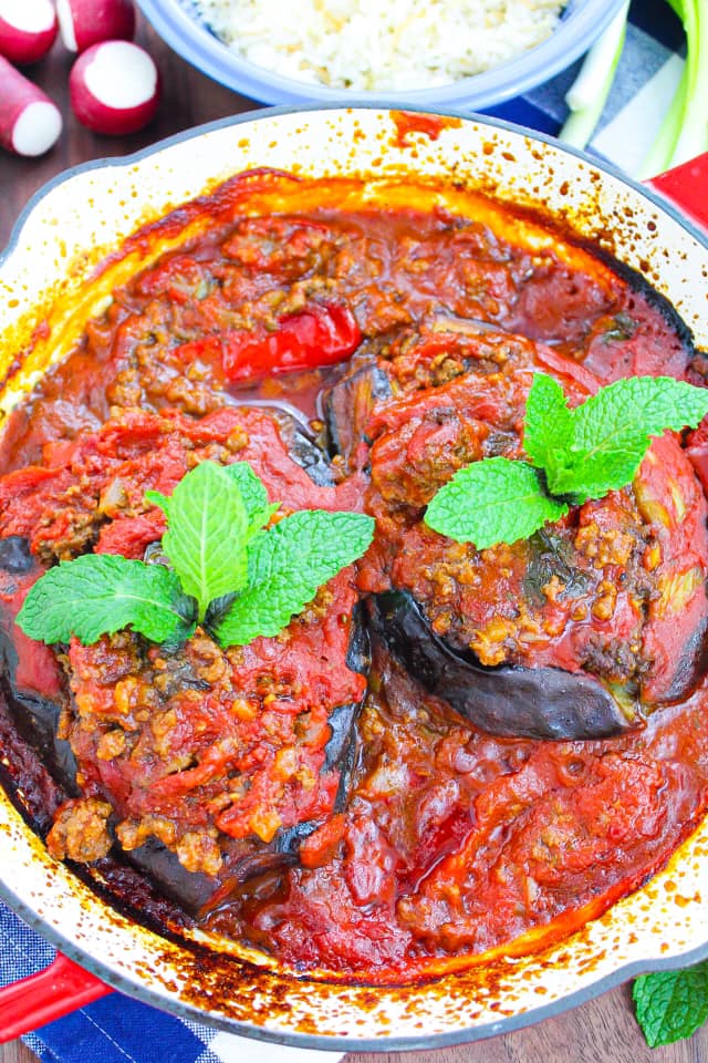 Turkish Stuffed Eggplant Recipe – Maral in the Kitchen