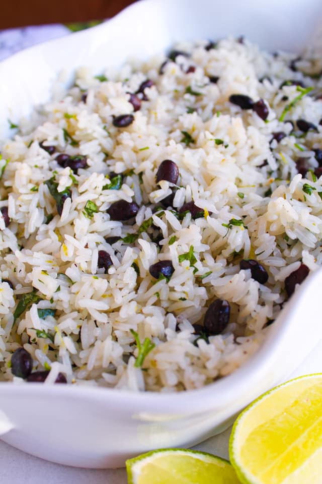 CILANTRO-LIME BLACK BEAN RICE – Maral in the Kitchen