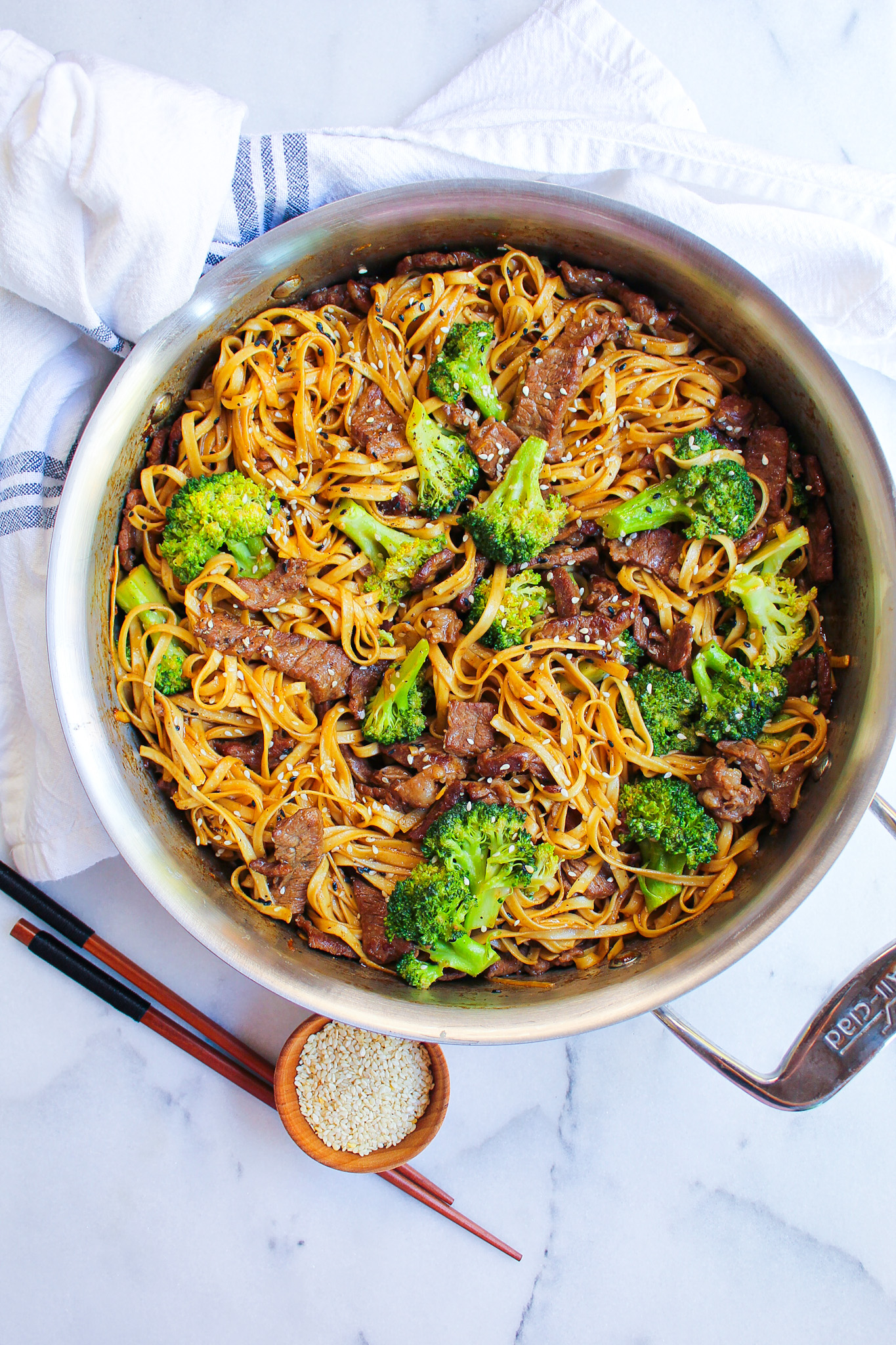 Beef and Broccoli Noodles Stir Fry – Maral in the Kitchen
