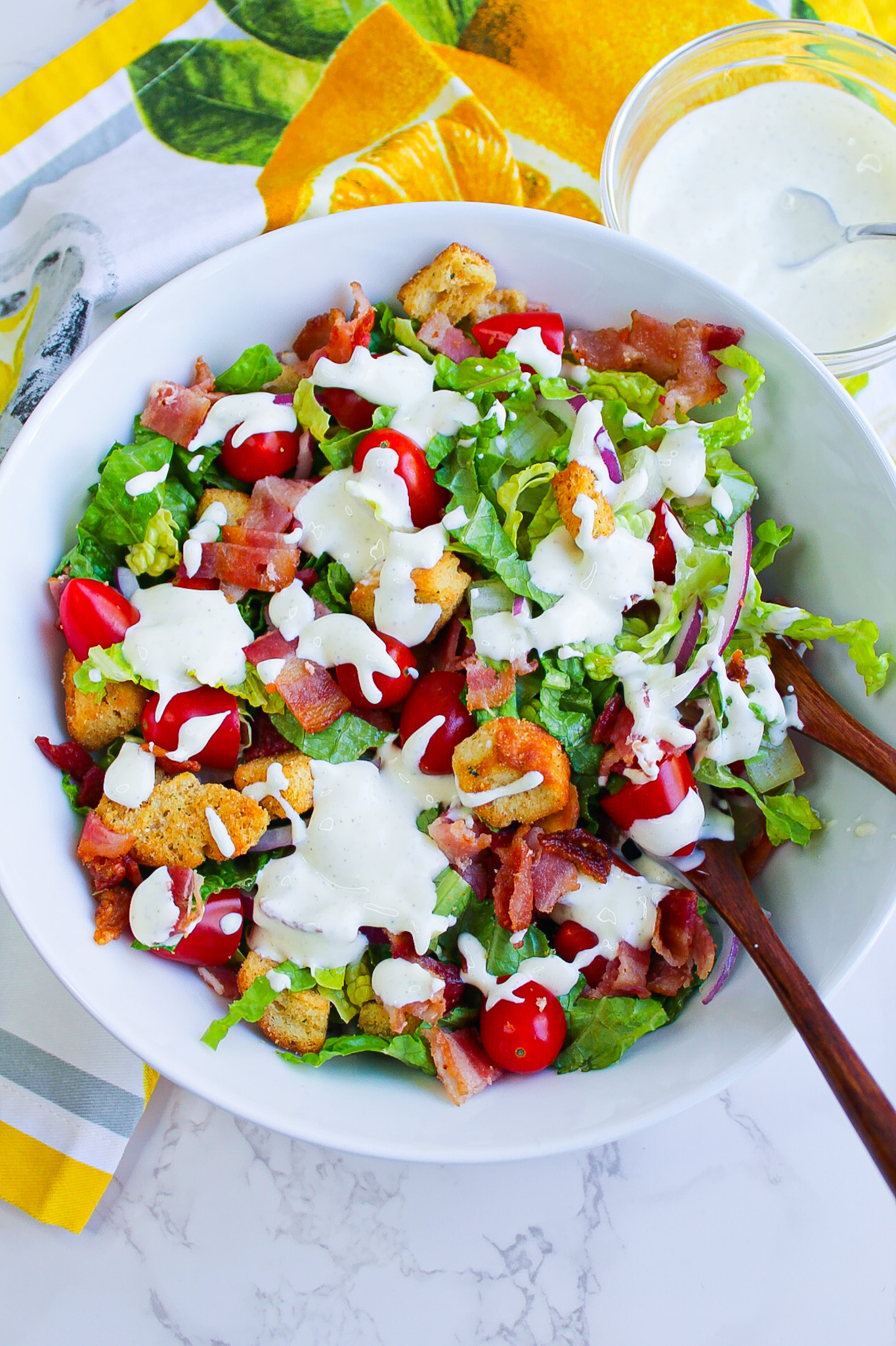 BLT Salad Recipe – Maral in the Kitchen